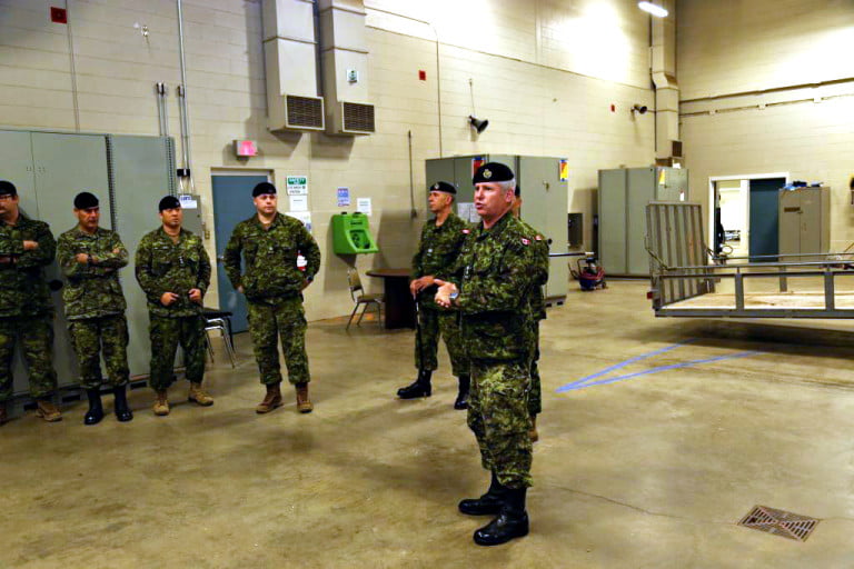BCD Promoted by Commandant of the Royal Canadian Armoured Corps Schools ...